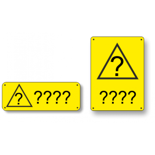 cartelli pericoli generici