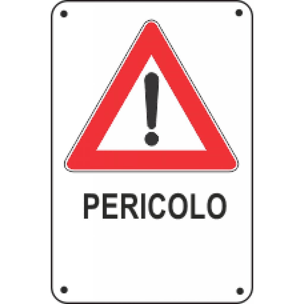 segnali pericolo