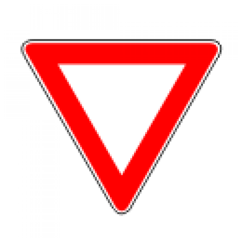 Segnale dare precedenza fig. 36